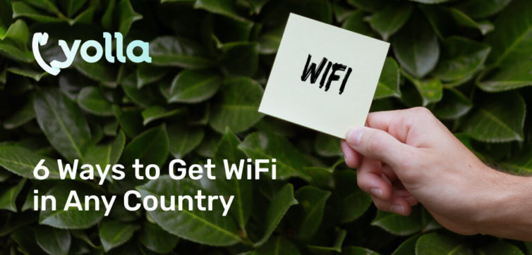 How to Get WiFi Anywhere You Go in the World - 6 Ways - Yolla