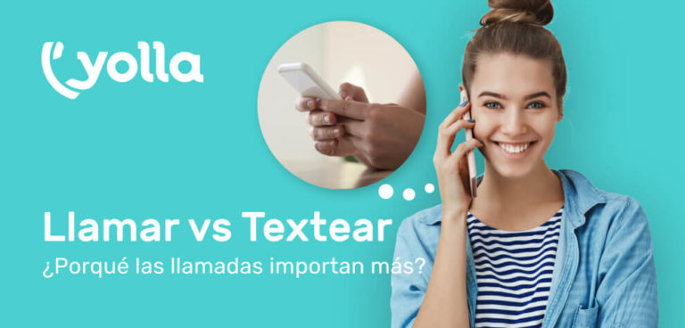 Llamar vs textear - ¿Por qué las llamadas son más importantes?